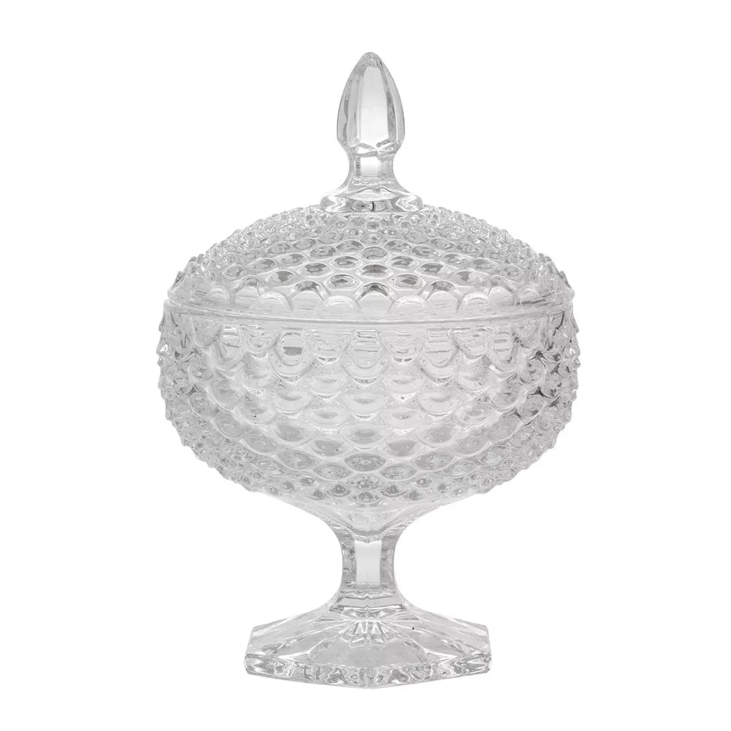 Candy Jar - Elevated Dimples 25cm - Fine Goods Lifestyle